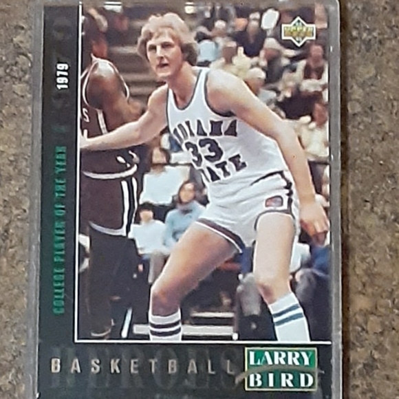 Other | Vintage Larry Bird College Player Of The Year Coll | Poshmark